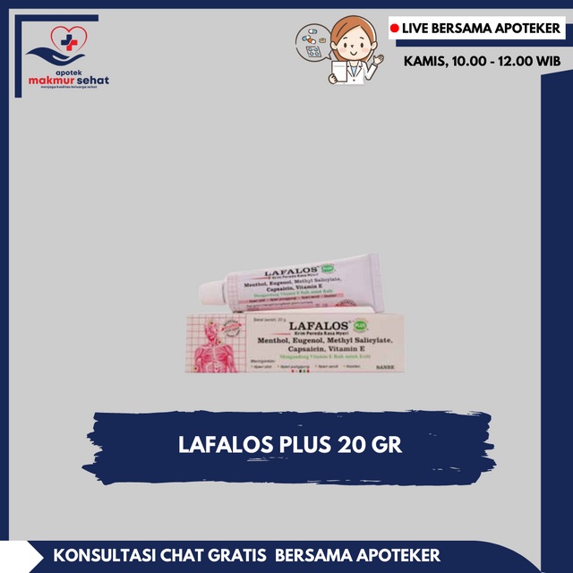 Jual Lafalos Plus Cream 20 g | Shopee Indonesia