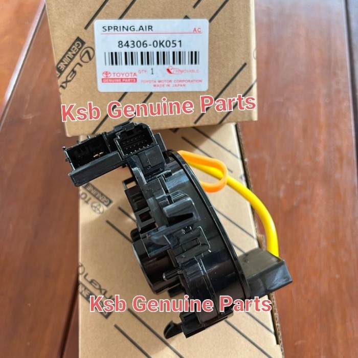 Jual Kabel Spiral Toyota Innova,Hilux Model Air Bag Stir 84306-0K051 ...