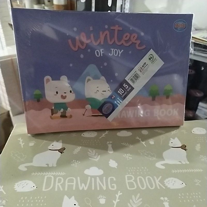Jual buku gambar sidu / drawing book sinar dunia A4 / a3 | Shopee Indonesia