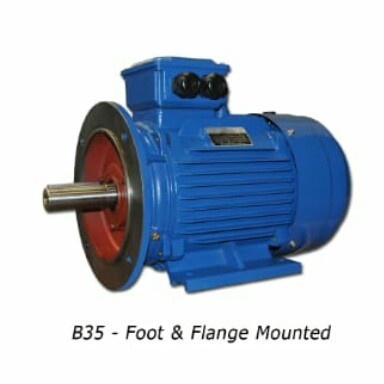 Jual [New Ori] Motor Motology 1.5Kw/2Hp 4Pole 380V/3Phase 50Hz B35 ...