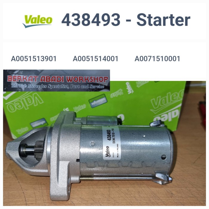 Jual [Baru] Dinamo Starter Mercedes M271 W203 W204 W211 Valeo Reff ...