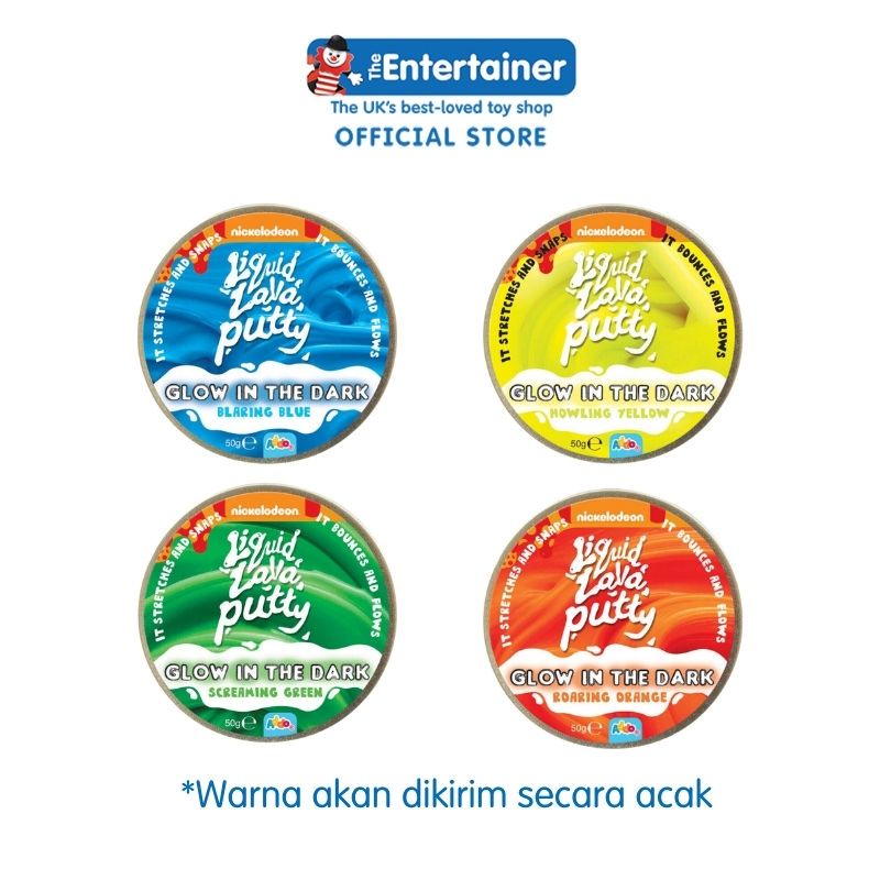 Jual Addo Nick Liquid Lava Putty Glow in The Dark (Assorted) - Mainan ...