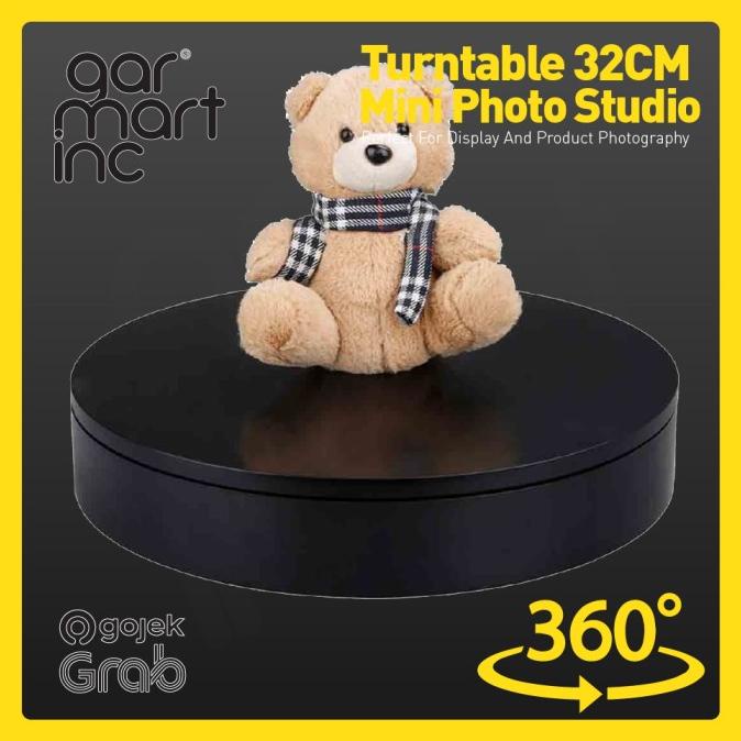 Jual PROMO !!!! Turntable 32CM Tempat Foto Produk Putar Stand Display ...
