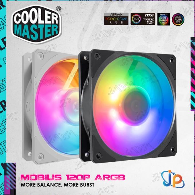 Jual HARGA TERMURAH !!! Cooler Master Mobius 120P ARGB - Fan Casing ...