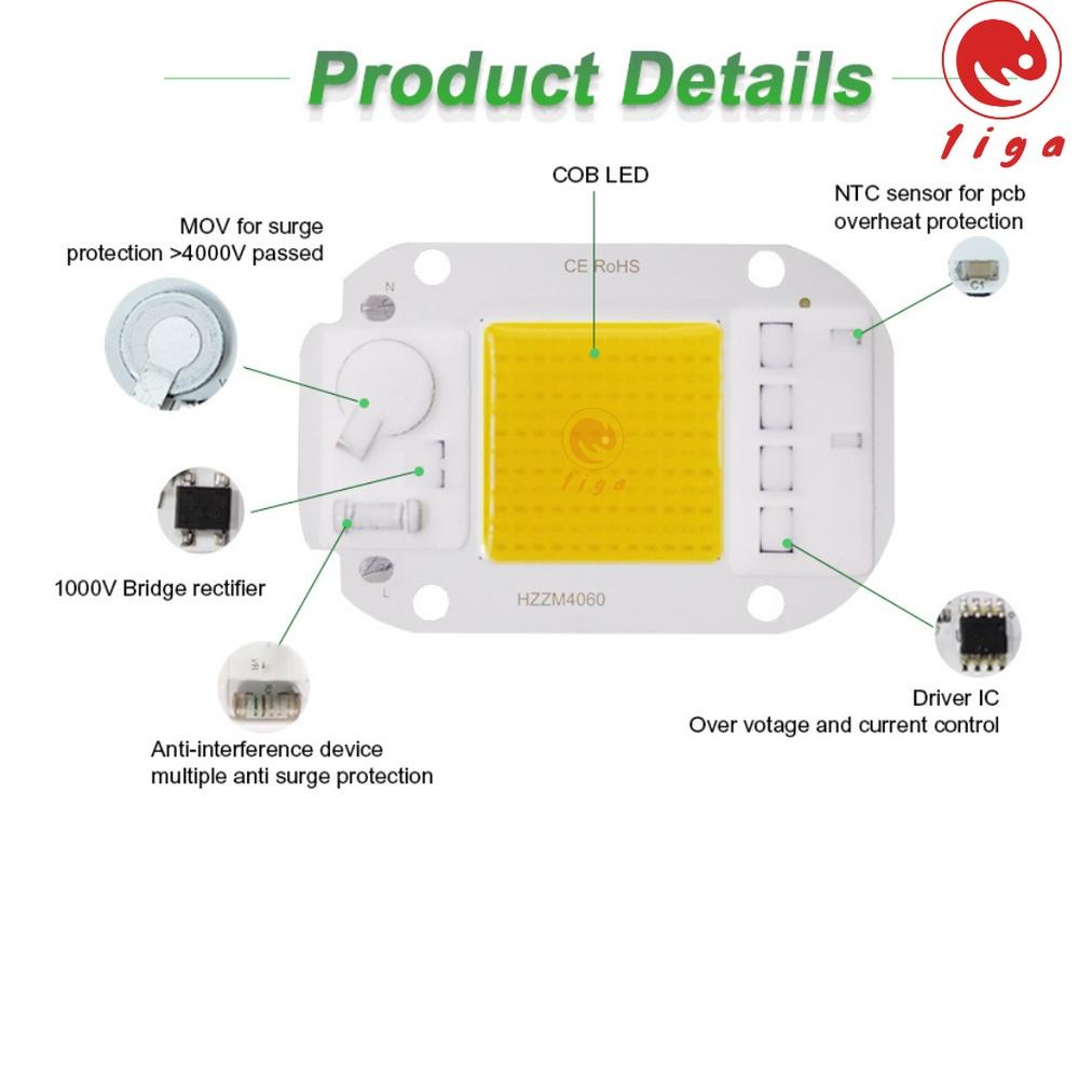 Jual New High Power LED 220V 50W 30W 20W 4kV Surge Voltage Protection !! | Shopee Indonesia
