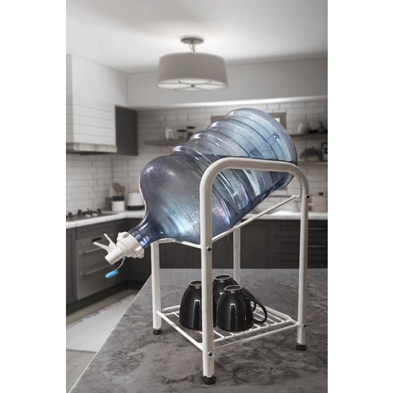 Jual ~^~^~^] Rak Galon susun 1 Rak dispenser 1 susun Rak Aqua | Shopee ...