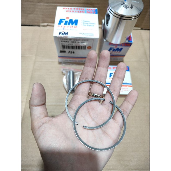 Jual Piston Seher Set Kit Fim 43 Yamaha RXK RXking RX K King Os ...