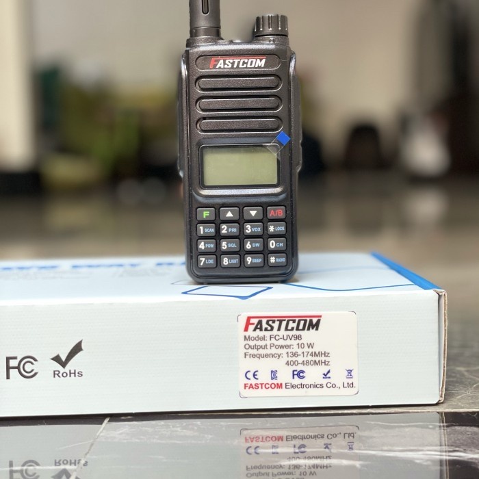 Jual Ht Fastcom Fc-Uv98 Dualband 10 Watt | Shopee Indonesia