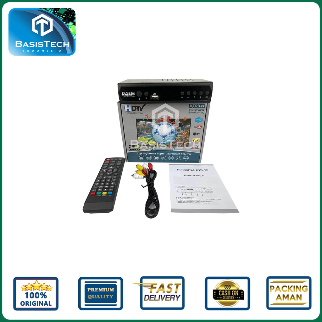 Jual STB TV DIGITAL SET TOP BOX SUPER HD PREMIUM QUALITY | Shopee Indonesia