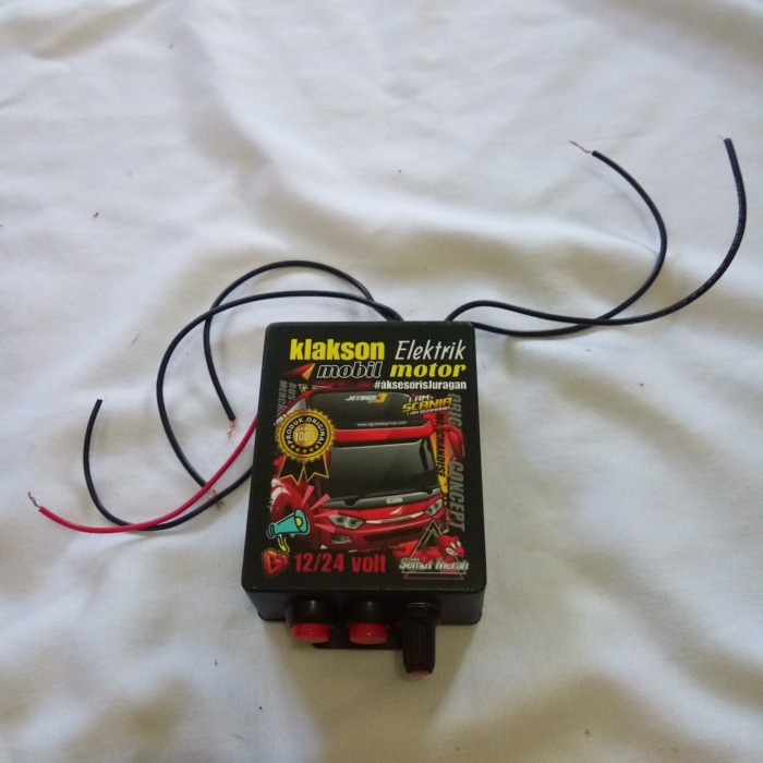 Jual Klakson Telolet Basuri Double Toa 24 Volt 24V 12 Volt 12V Bis Truk ...