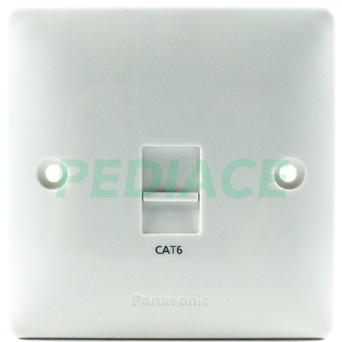 Jual Stop Kontak Internet LAN Data Acrosea 1 Gang Data CAT 6 RJ45 ...