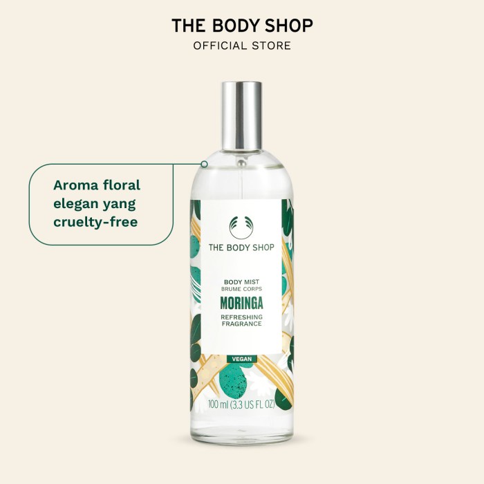 Jual The Body Shop Moringa Body Mist 100ml | Shopee Indonesia