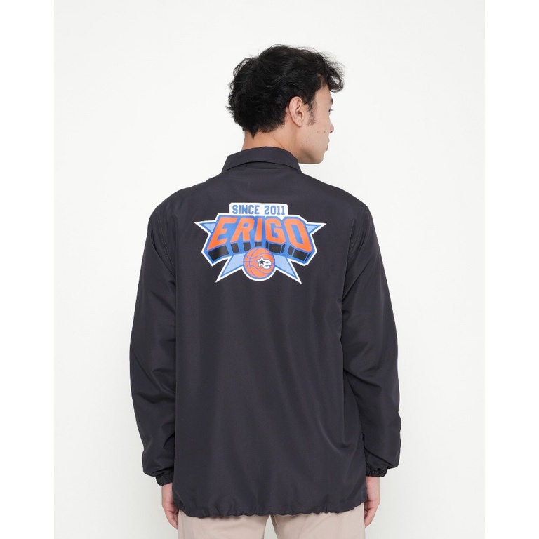 Jual Erigo Coach Jacket Gentry Asphalt Unisex | Shopee Indonesia