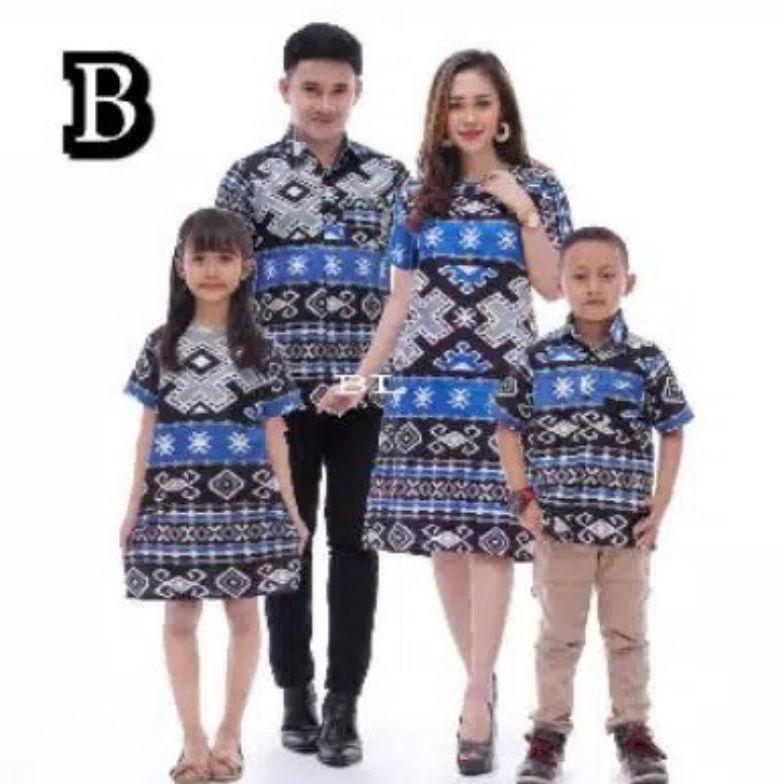 Jual Best - set family dress batik - Dress batik modern -baju natal ...