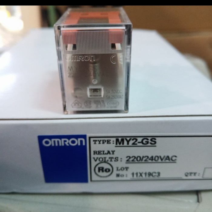Jual BAYAR DITEMPAT Relay MY2 GS 220V Original Omron /MINI TIMER/SENSOR ...