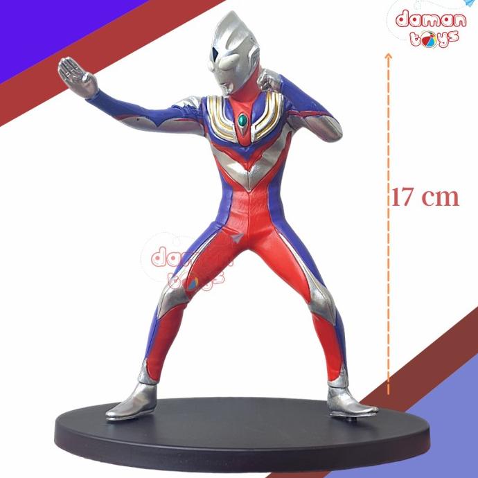 Jual Mainan Ultraman Zero Tiga Multi Blast type Figure Pajangan Koleksi ...