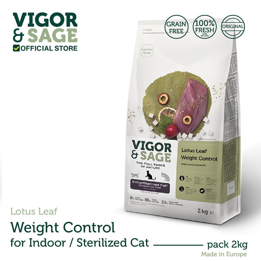 Jual Makanan Kucing By Alexa Petshop Pakan Kucing Vigor & Sage Lotus ...
