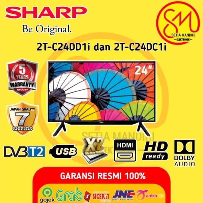 Jual TV LED Sharp Aquos 24 Inch 24LE170 HD Panel - LC-24LE170i | Shopee Indonesia