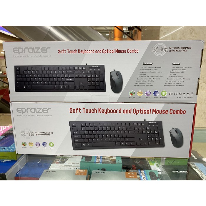 Jual KEYBOARD MOUSE EPRAIZER EZ019 ORIGINAL | Shopee Indonesia