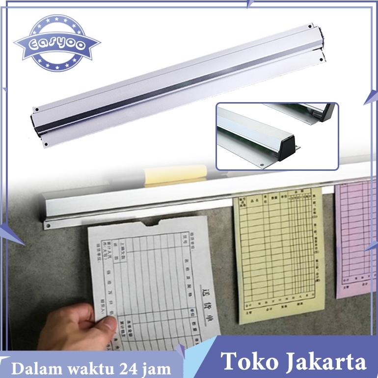 Jual Penjepit Kertas Bon Bill Tab Grabber Aluminum Bill Holder ...