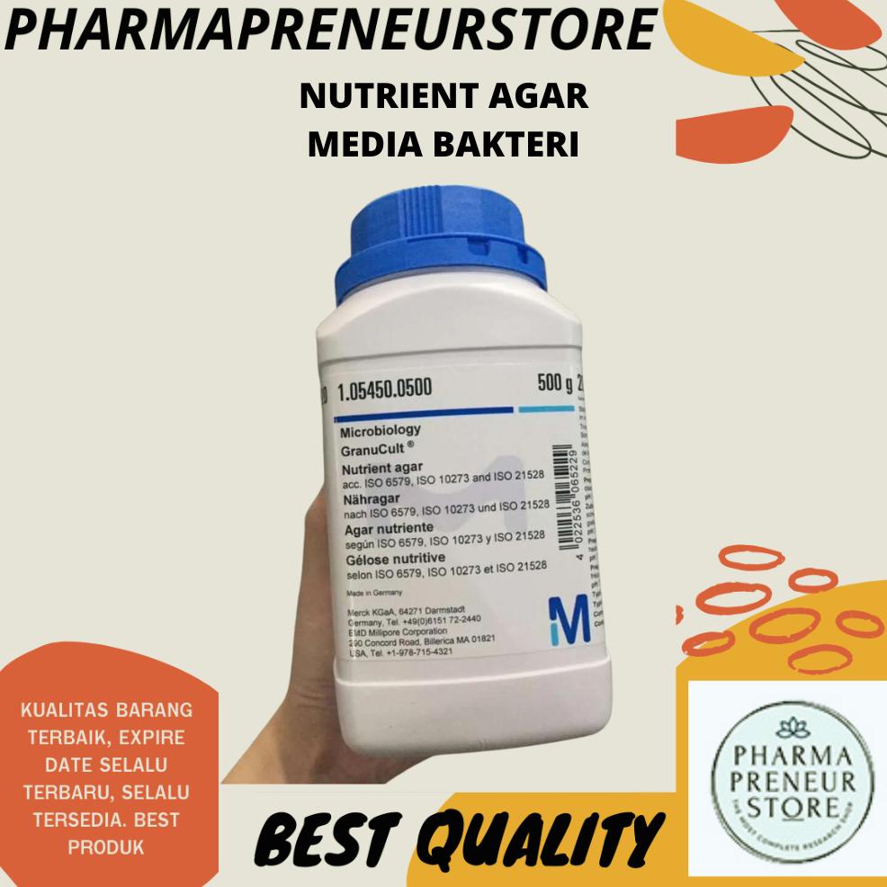 Jual Hot Sale - NUTRIENT AGAR / NA MERCK PER 10 GRAM MEDIA BAKTERI ...