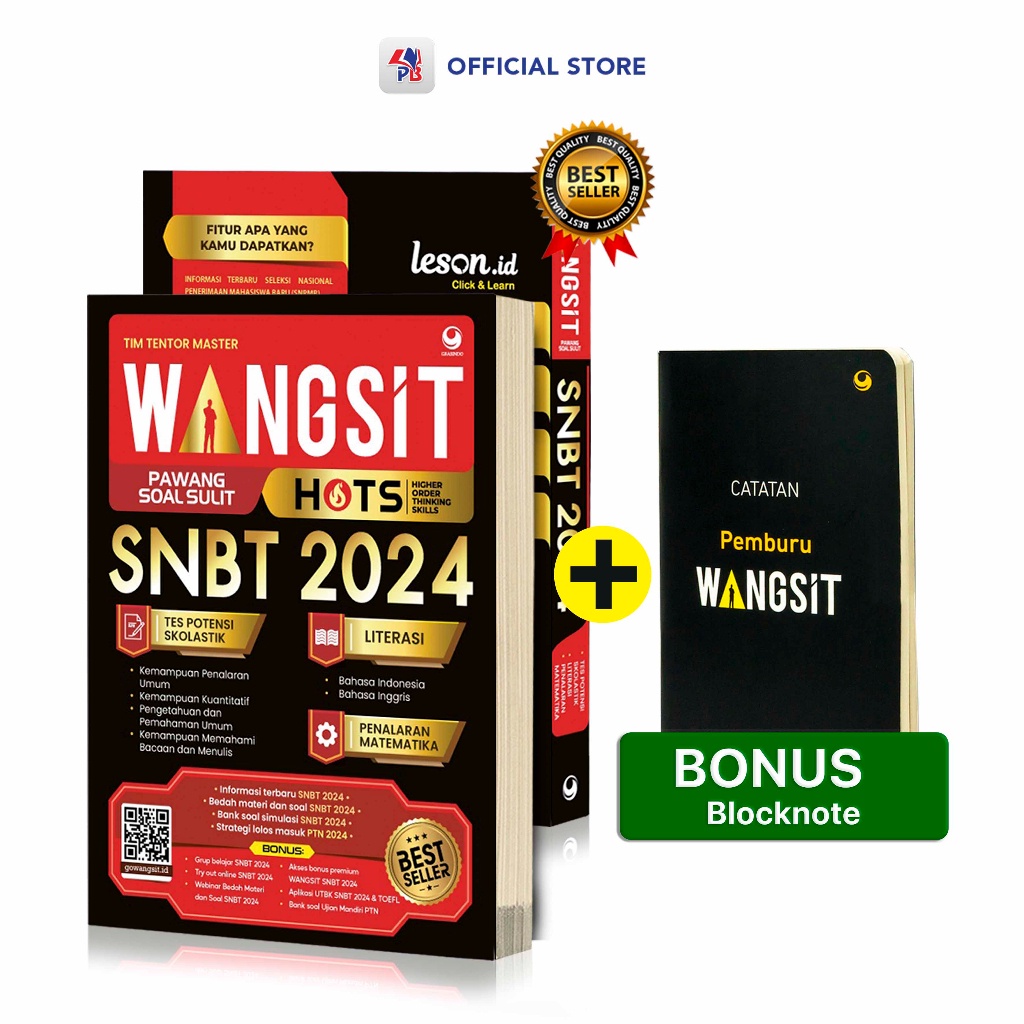 Jual Buku SNBT 2024 / Wangsit Pawang Soal Sulit SNBT 2024 + Bonus ...