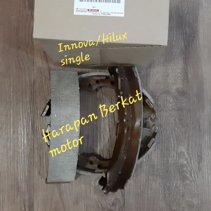 Jual BRAKE SHOES RR TOYOTA INNOVA/HILUX SINGLE CABIN 04495-0K010 murmer ...