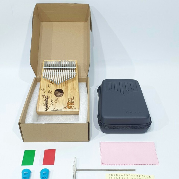 Jual Kalimba - Kalimba Merk Cowboy Original Model Hardcase 17 Nada ...