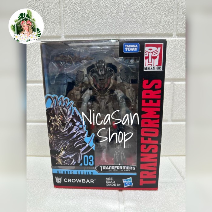 Jual Baru Hasbro Transformers Crowbar Studio Series 03 Deluxe Class ...