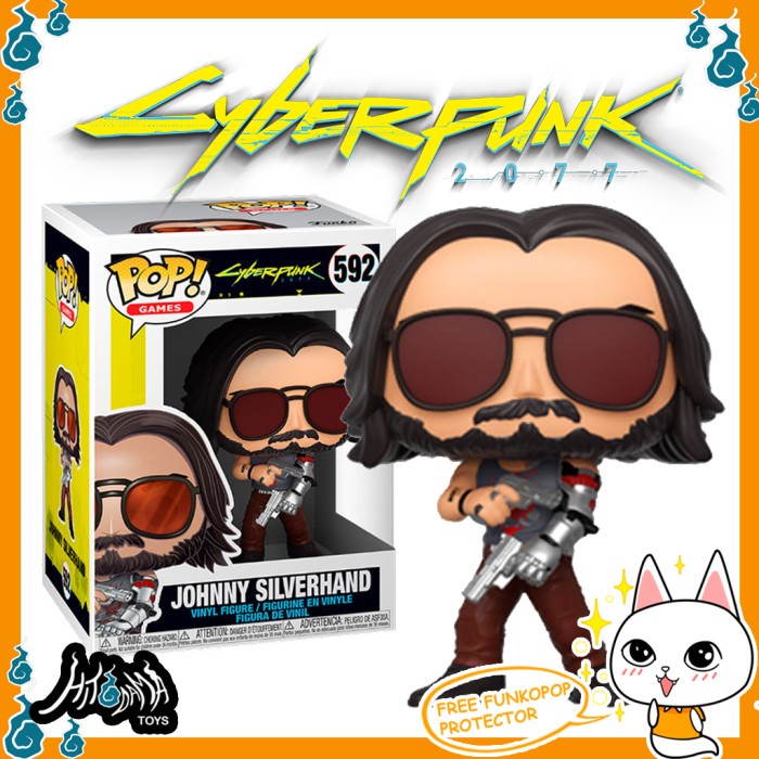 Jual Baru Cyberpunk 2077 - Johnny Silverhand 592 Funko Pop Games Ps4 Figure Ps 4 Bisa Sameday ...