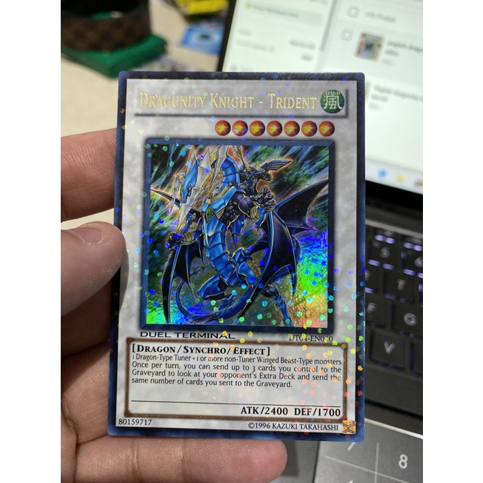Jual COD Yugioh Dragunity Knight Trident Dt Bisa Gojek | Shopee Indonesia