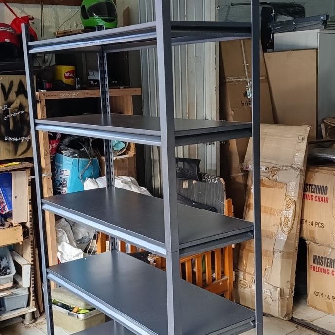 Jual langsung order saja] lemari rak besi 5 susun ukuran 120 cm plat ...