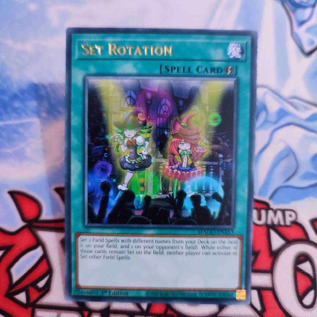 Jual yugioh set rotation MAGO rare gold 1st original | Shopee Indonesia