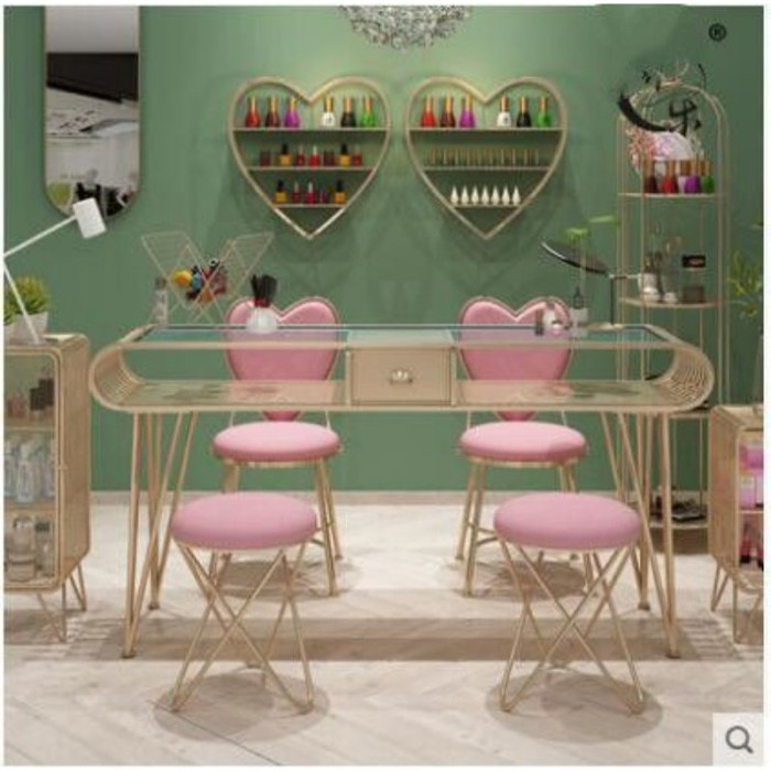 Jual Bay- Set Meja Nail Art - Meja Nail Art - Kursi Nail Art - Custom ...