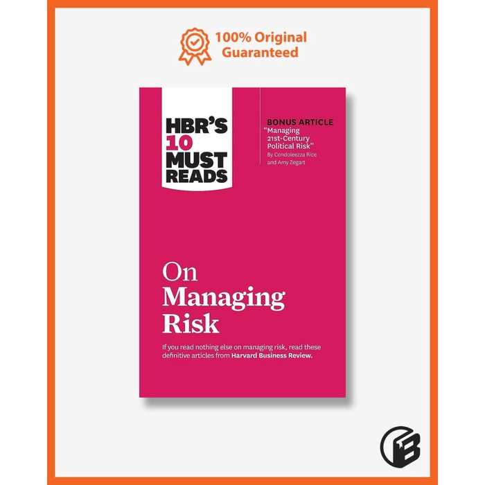 Jual Buku Import Hbr'S 10 Must Reads On Managing Risk (Original ...