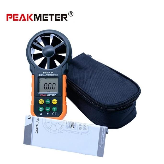 Jual Pm6252A Anemometer Peakmeter Wind Tester Ms6252A Pm-6252A Kode 371 ...