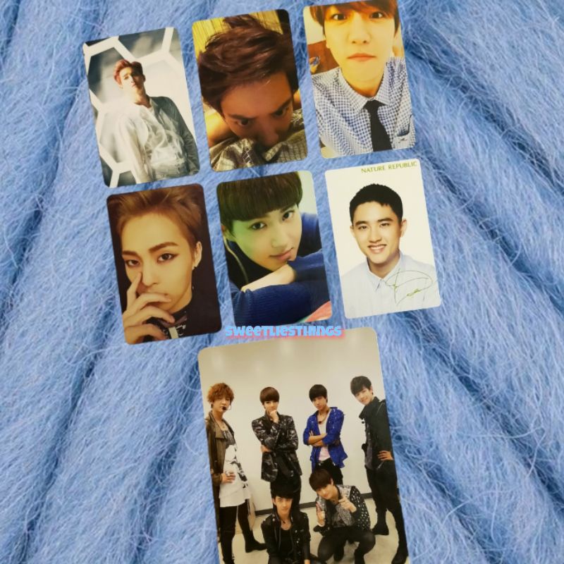 Jual OFFICIAL PHOTOCARD SUHO CHANYEOL BAEKHYUN XIUMIN D.O KYUNGSOO KAI ...