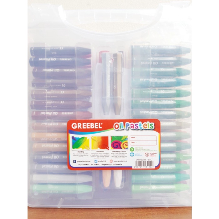 Jual Greebel 55 Crayon / Oil Pastel Grebel 55 Warna Crayon / Oil Pastel ...