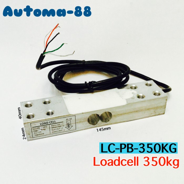 Jual Loadcell 350kg Load cell 350 kg Sensor Timbangan Digital Weighing ...