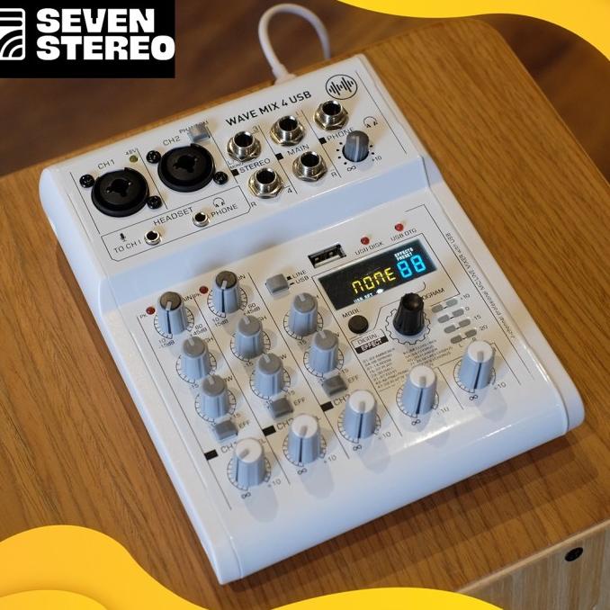 Jual WAVE MIX4USB 4 Channel Input Mixer Audio USB | Shopee Indonesia