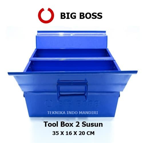 Jual Big Boss Tool Box 2 Susun Besi | Shopee Indonesia