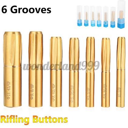 Jual 6 Alur Tungsten Push Rifling Button Chamber Helical Reamer Tool ...