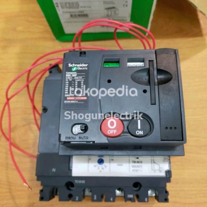 Jual Original Mccb Schneider Nsx100 F Nsx100F 4P 40A Motorized ...