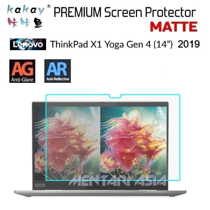 Jual Screen Protector Lenovo THINKPAD X1 YOGA Gen-4 2019 - KAKAY MATTE SP | Shopee Indonesia