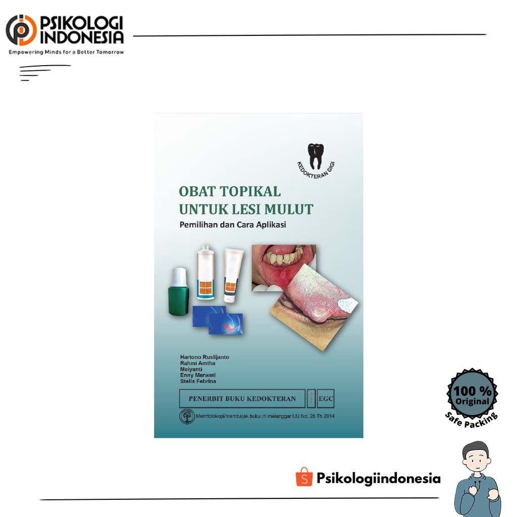 Jual Obat Topikal Untuk Lesi Mulut Pemulihan Dan Cara Aplikasi | Shopee ...