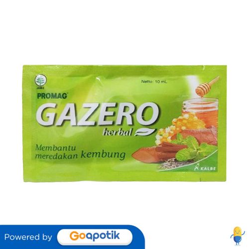 Jual PROMAG GAZERO HERBAL 10 ML SACHET | Shopee Indonesia