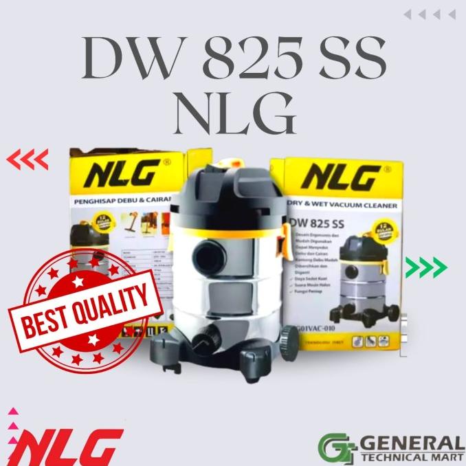 Jual Vacuum Cleaner. Penghisap Debu. Nlg Dw 825 Ss. Kapasitas 25 L Maobelli | Shopee Indonesia
