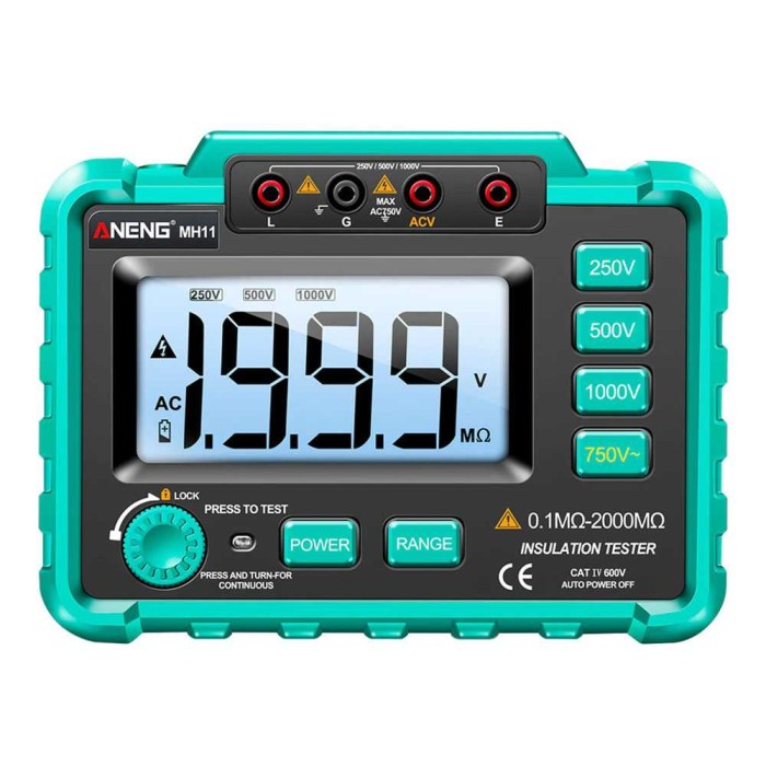 Jual Promo Alat Ukur Resistansi Isolasi Test Megger Insulation Tester ...