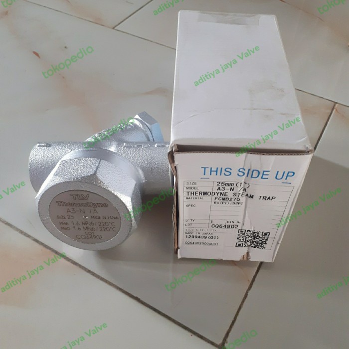 Jual Original Thermodyne Steam Trap Tlv 1 Drat Cast Iront Model A3-N /A ...