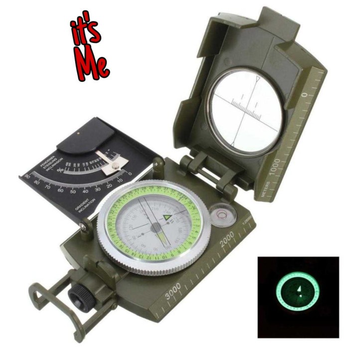 Jual Kompas Bidik Compass Lensatic Clinometer Original Asli Seperti ...